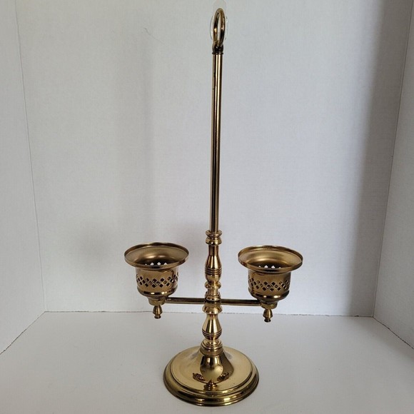 Princess House | Accents | Vintage Brass Princess House Double ...